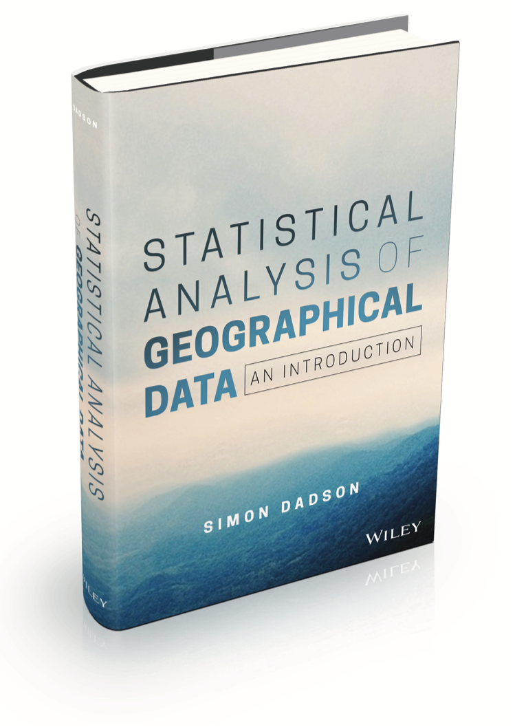 Statistical Analysis of Geographical Data – Simon Dadson